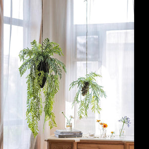 Artificial Fern Hanging Ball Decoration – RusticReach