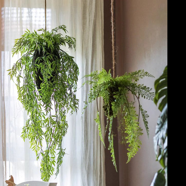 Artificial Fern Hanging Ball Decoration – RusticReach