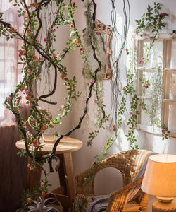Artificial Silk Rose Vine 57" Long – RusticReach
