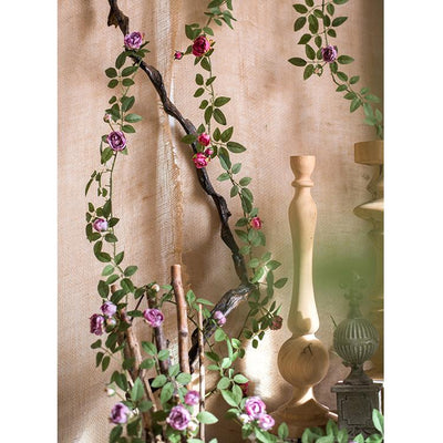 Artificial Silk Rose Vine 57" Long – RusticReach
