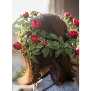 Artificial Silk Rose Vine 57" Long – RusticReach
