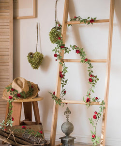 Artificial Silk Rose Vine 57" Long – RusticReach