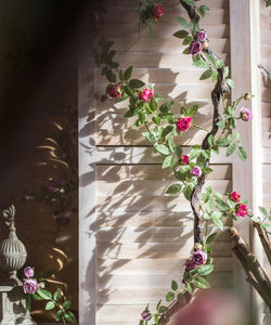 Artificial Silk Rose Vine 57" Long – RusticReach